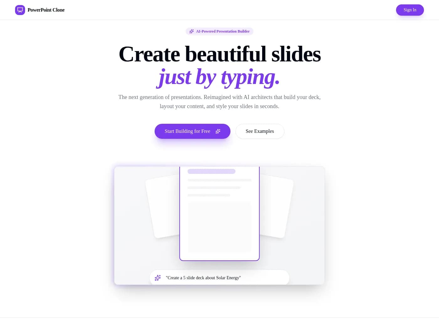 Presentation Clone
