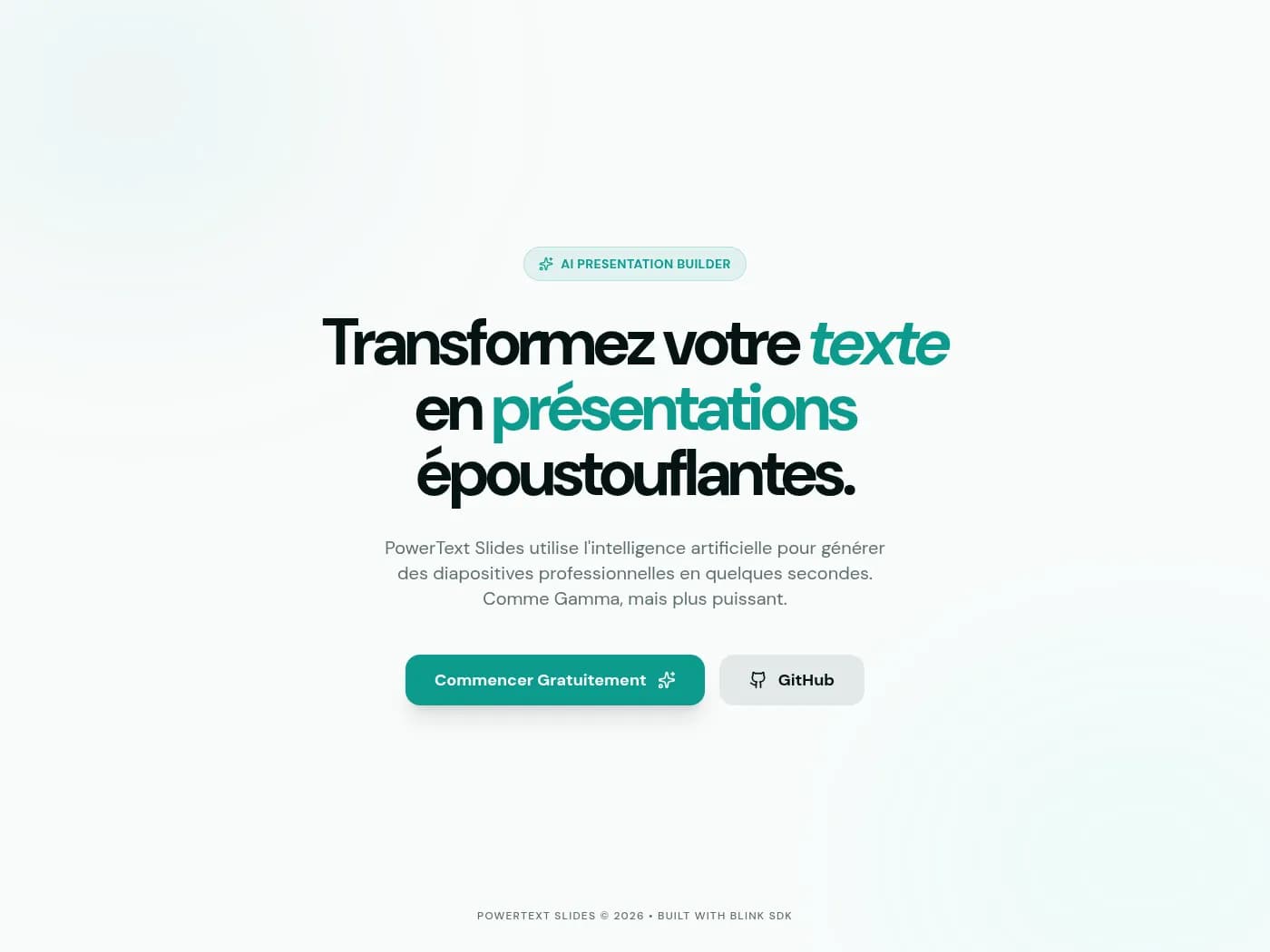 PowerText Slides
