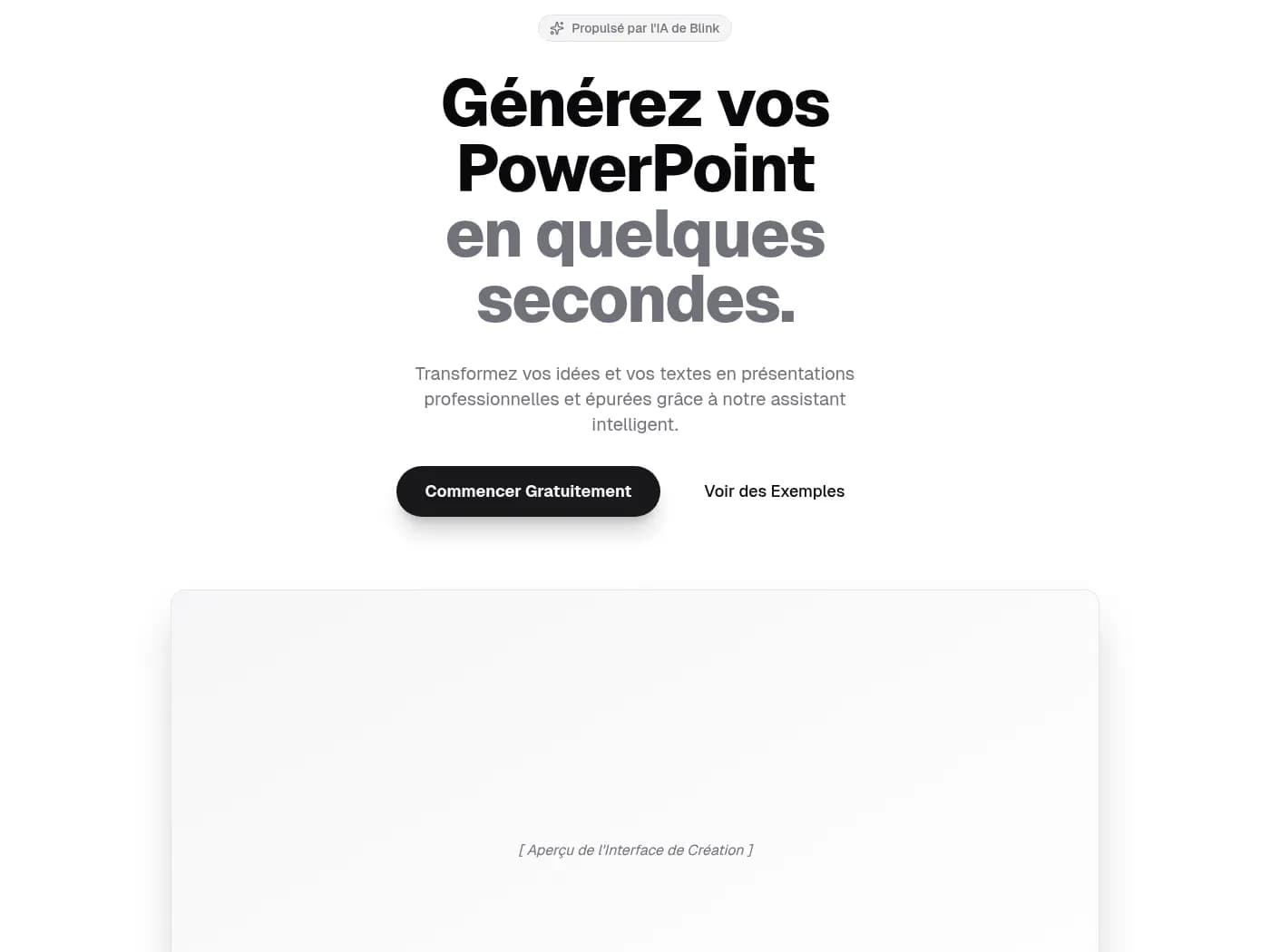 PowerPoint Générateur
