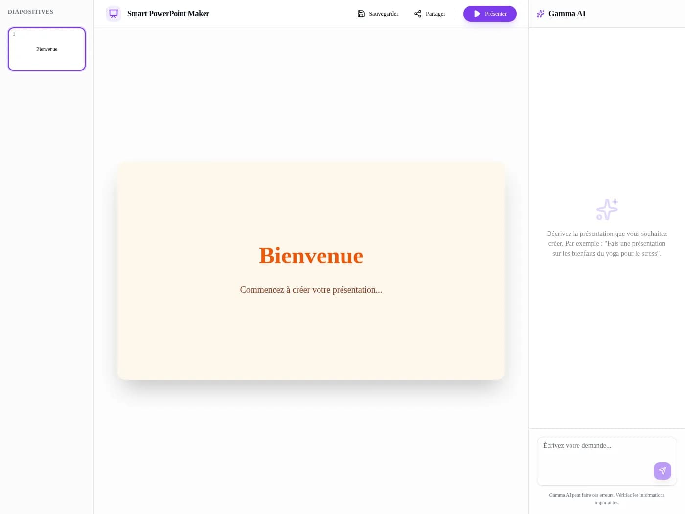 Smart PowerPoint Maker