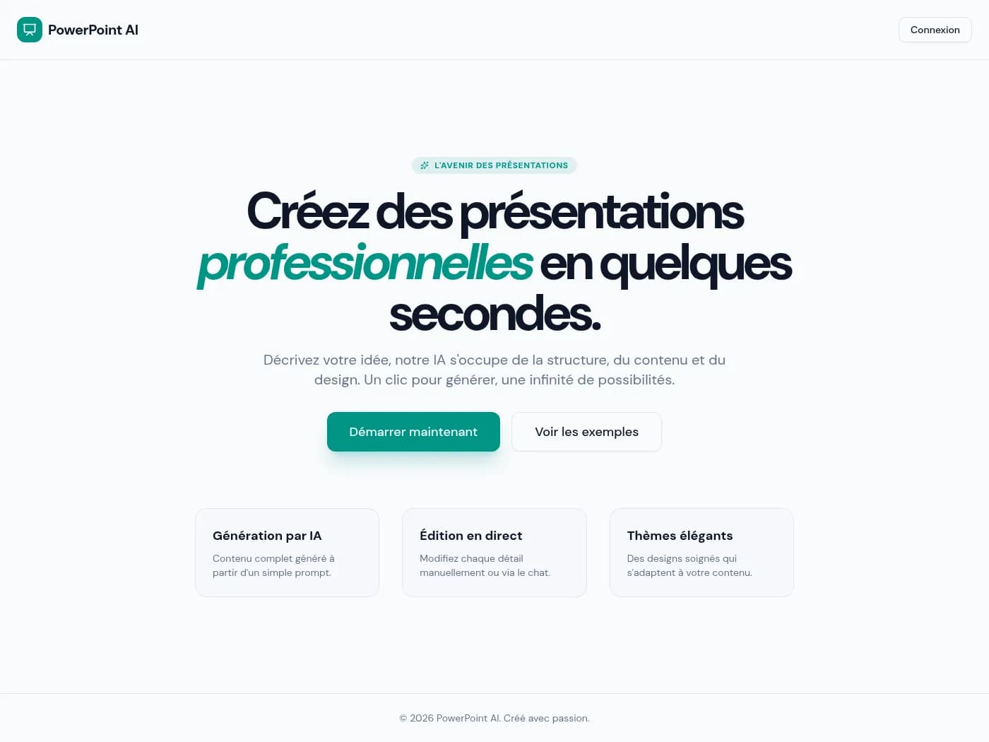 PowerPoint Generator