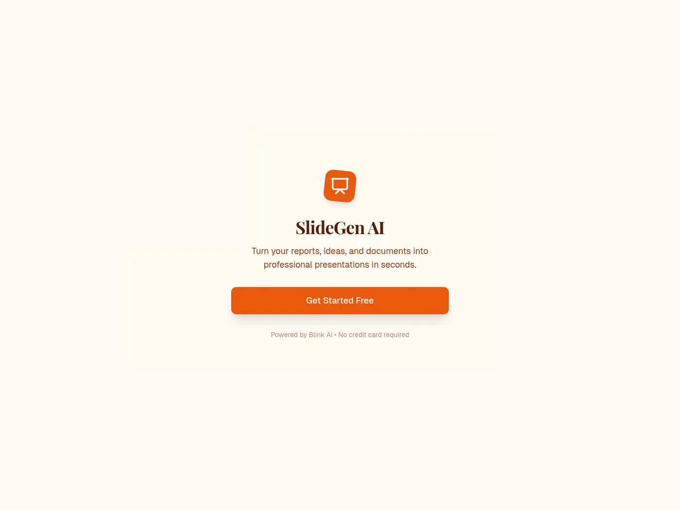 SlideGen AI