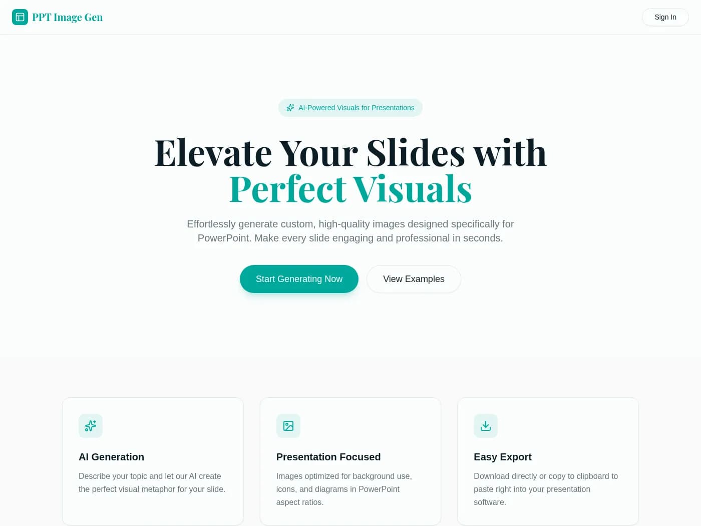 PPT Image Generator