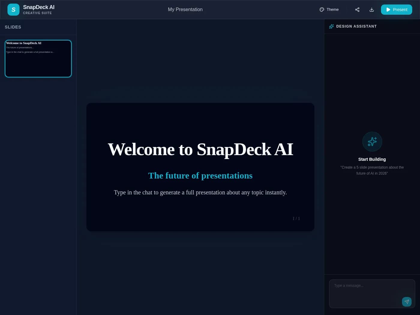 SnapDeck PPT Maker