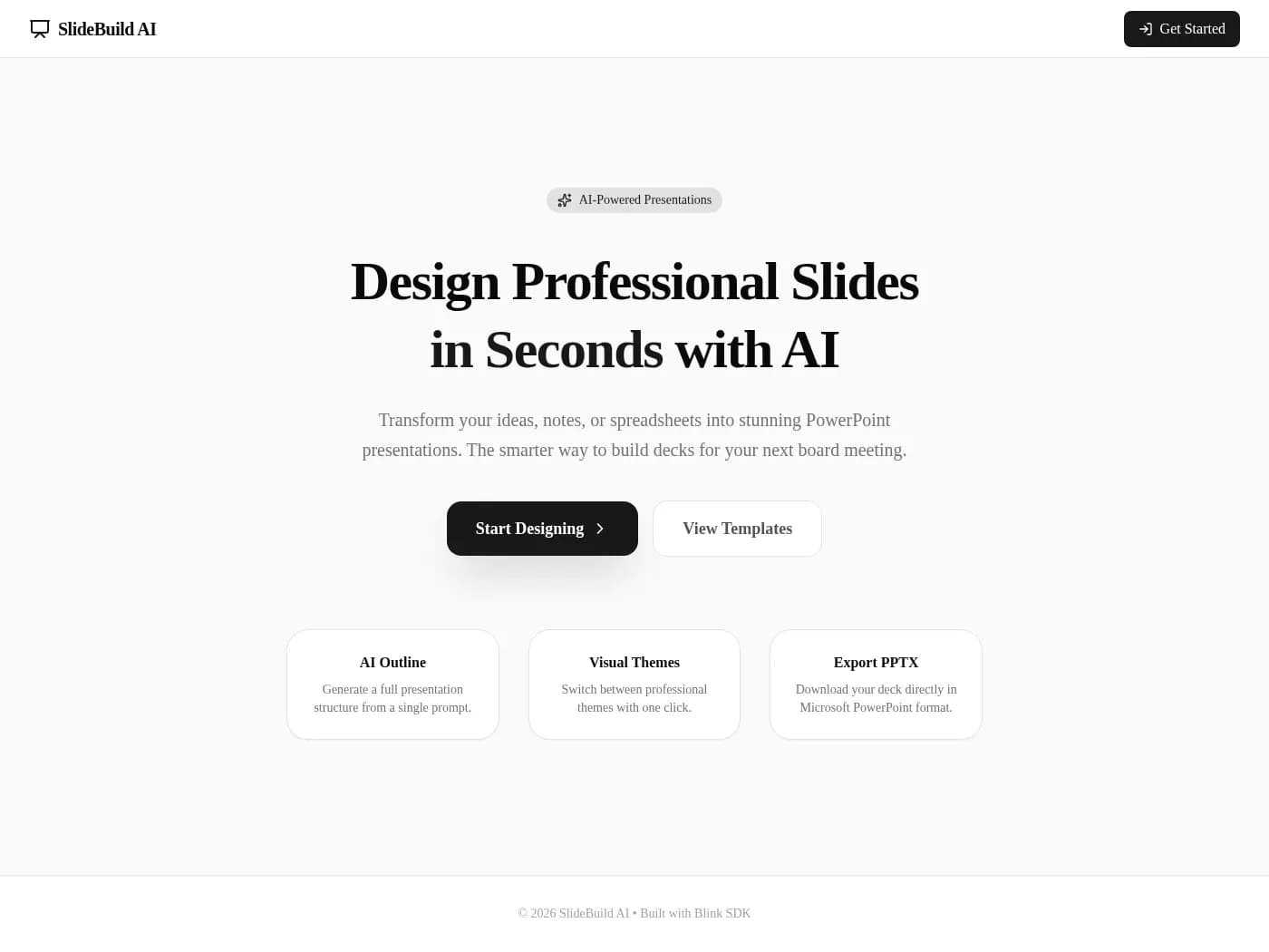 PowerPoint SlideDeck