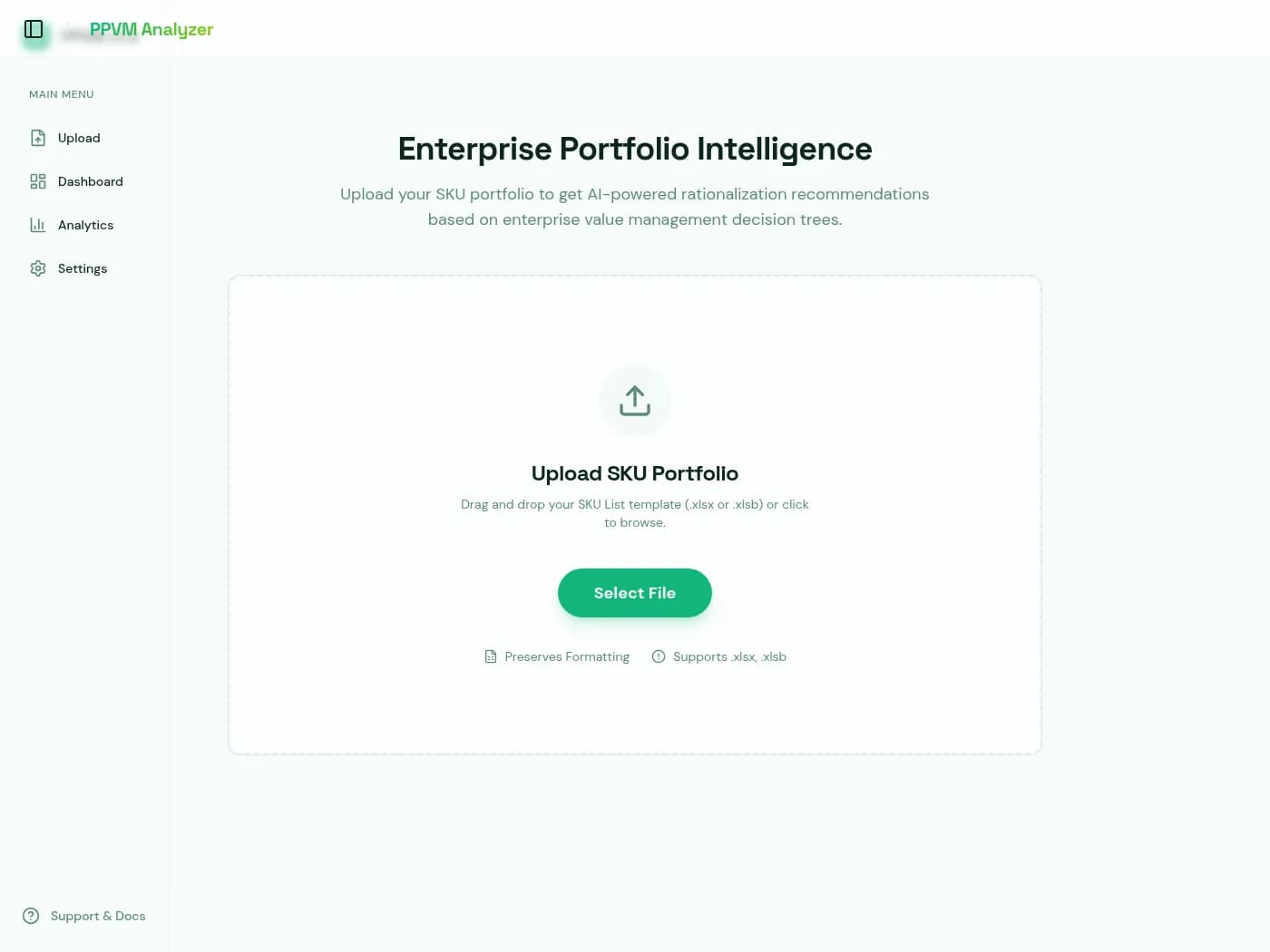 PPVM Analyzer Web App