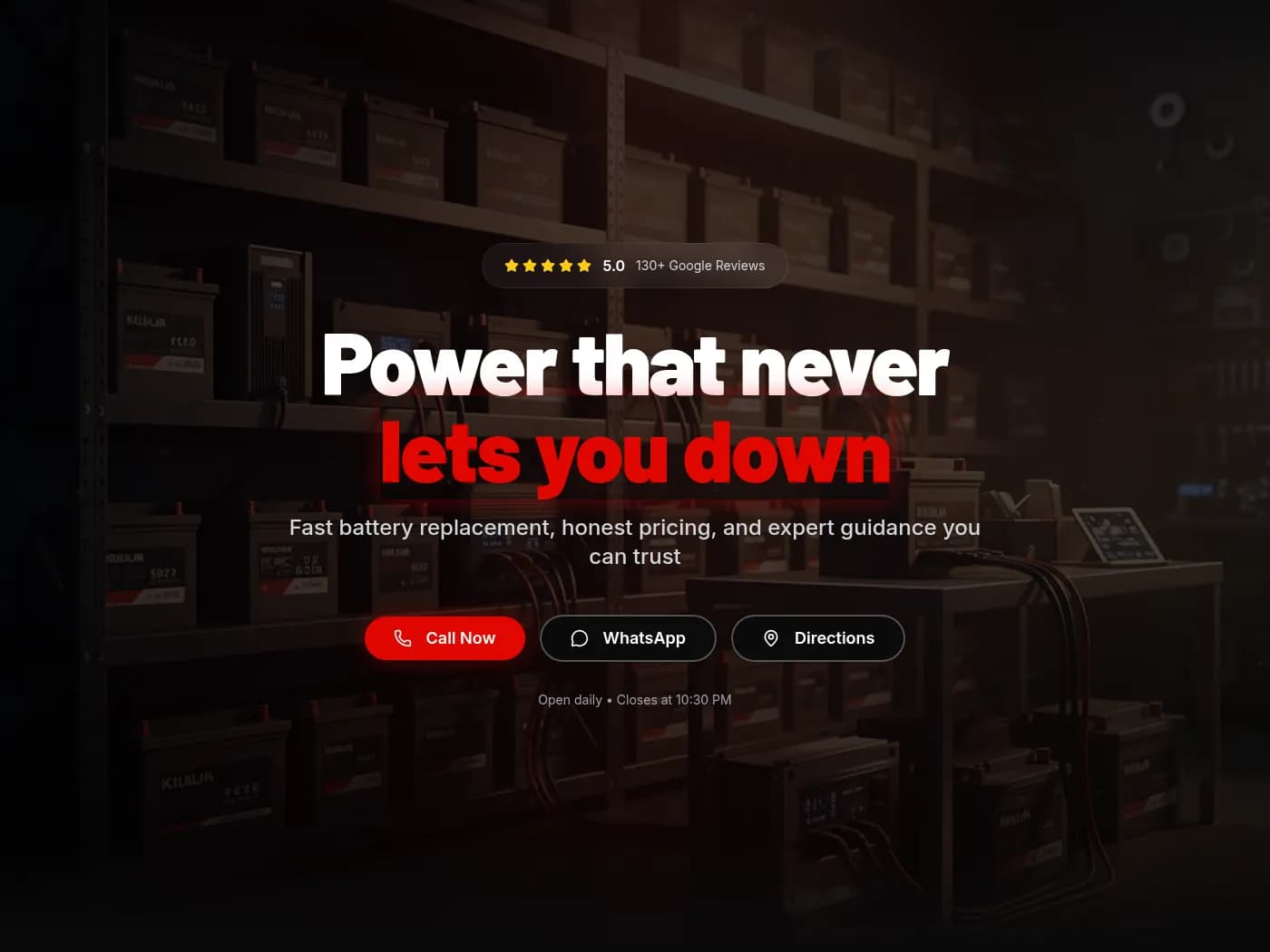 PR Batteries Web Hub
