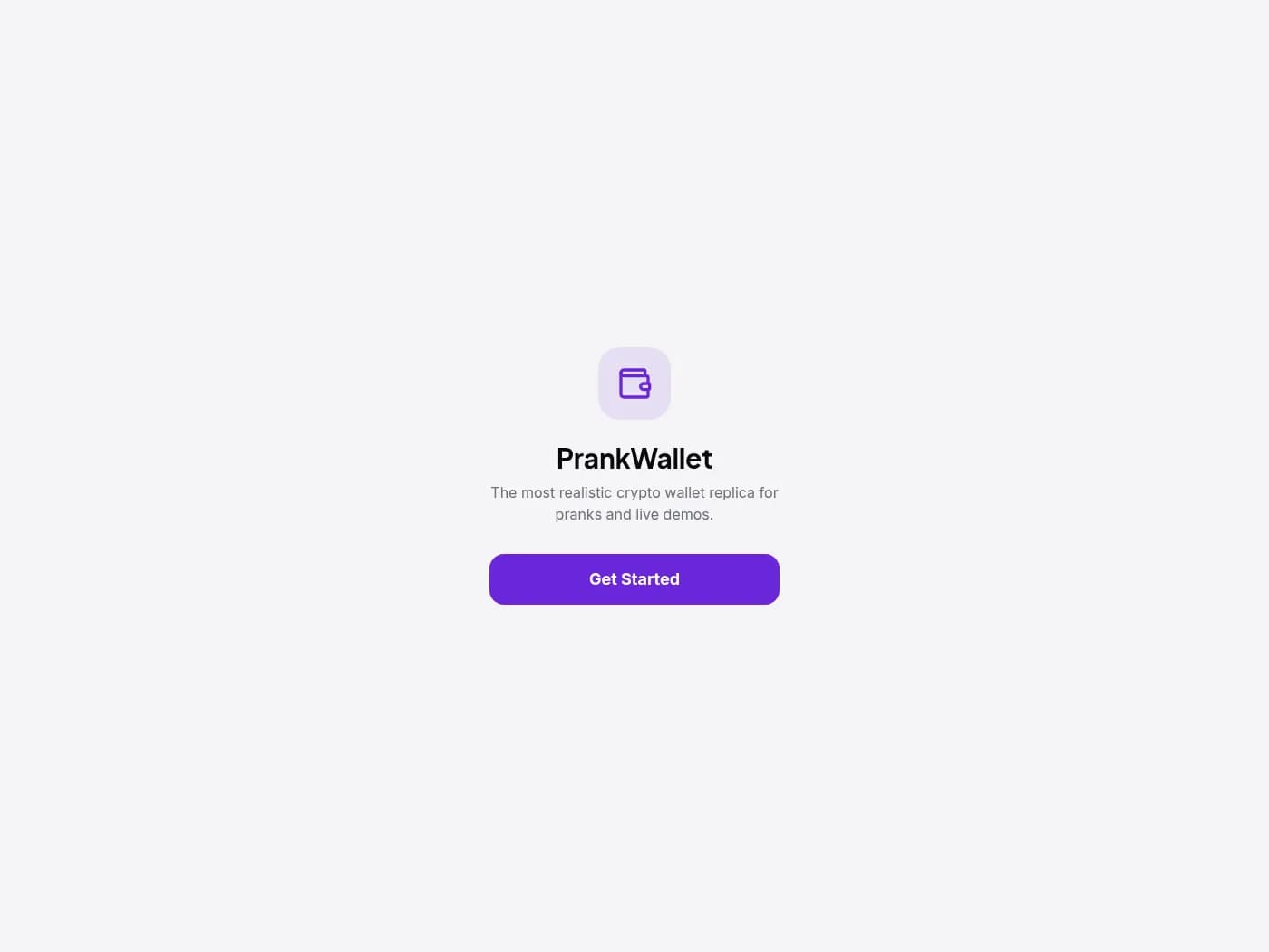 PrankWallet Mobile
