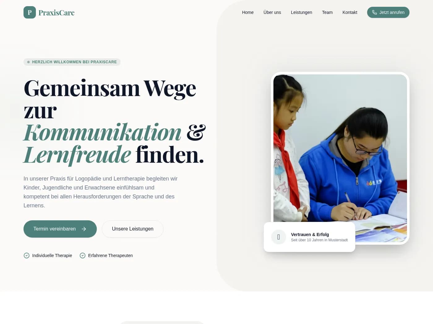 PraxisCare Homepage