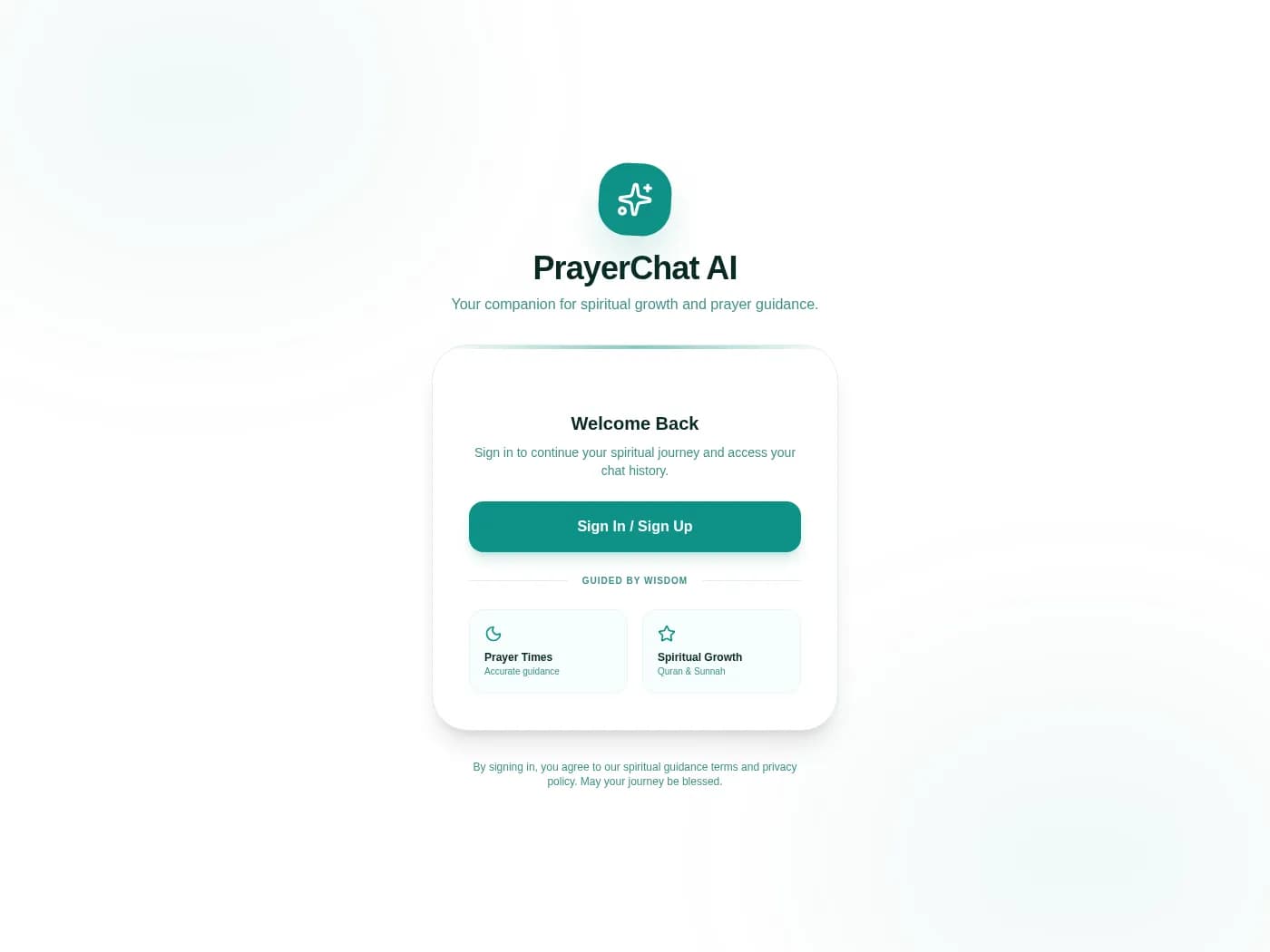 PrayerChat AI