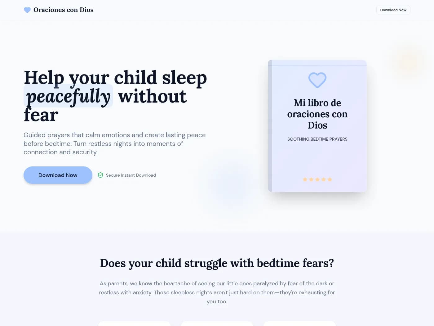 Peaceful Sleep Landing