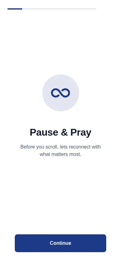 Pause & Pray App