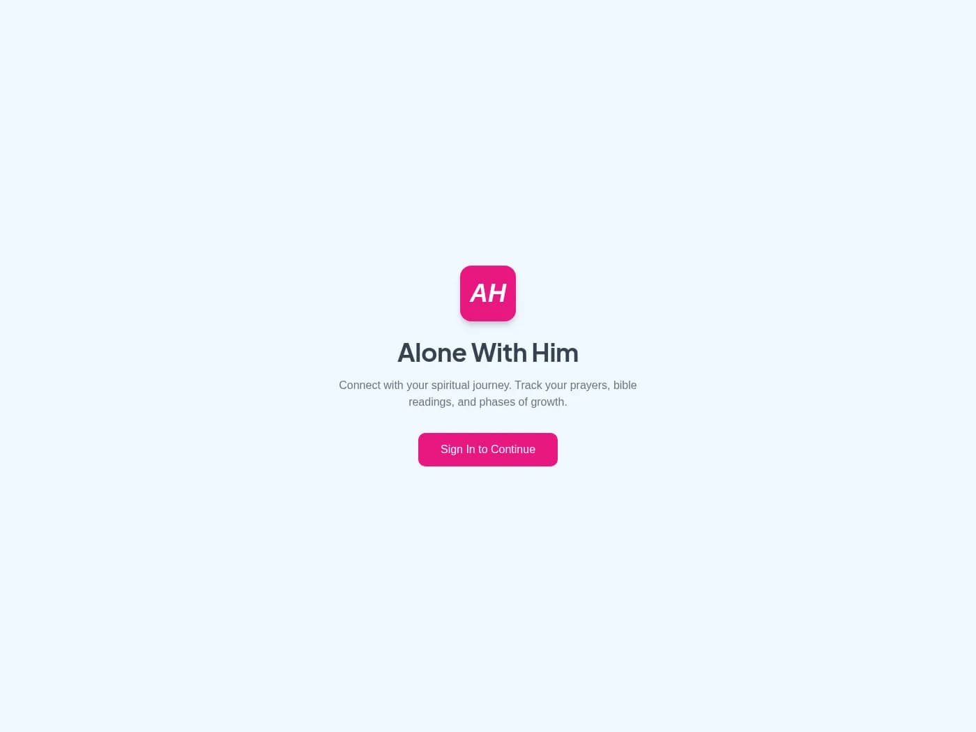 Alone With Him Tracker