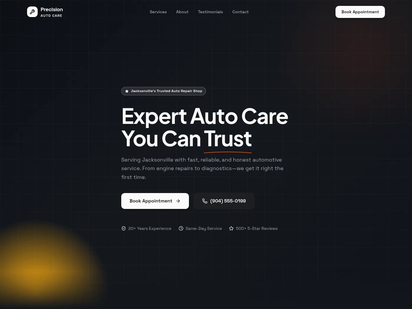 Precision Auto Care Site