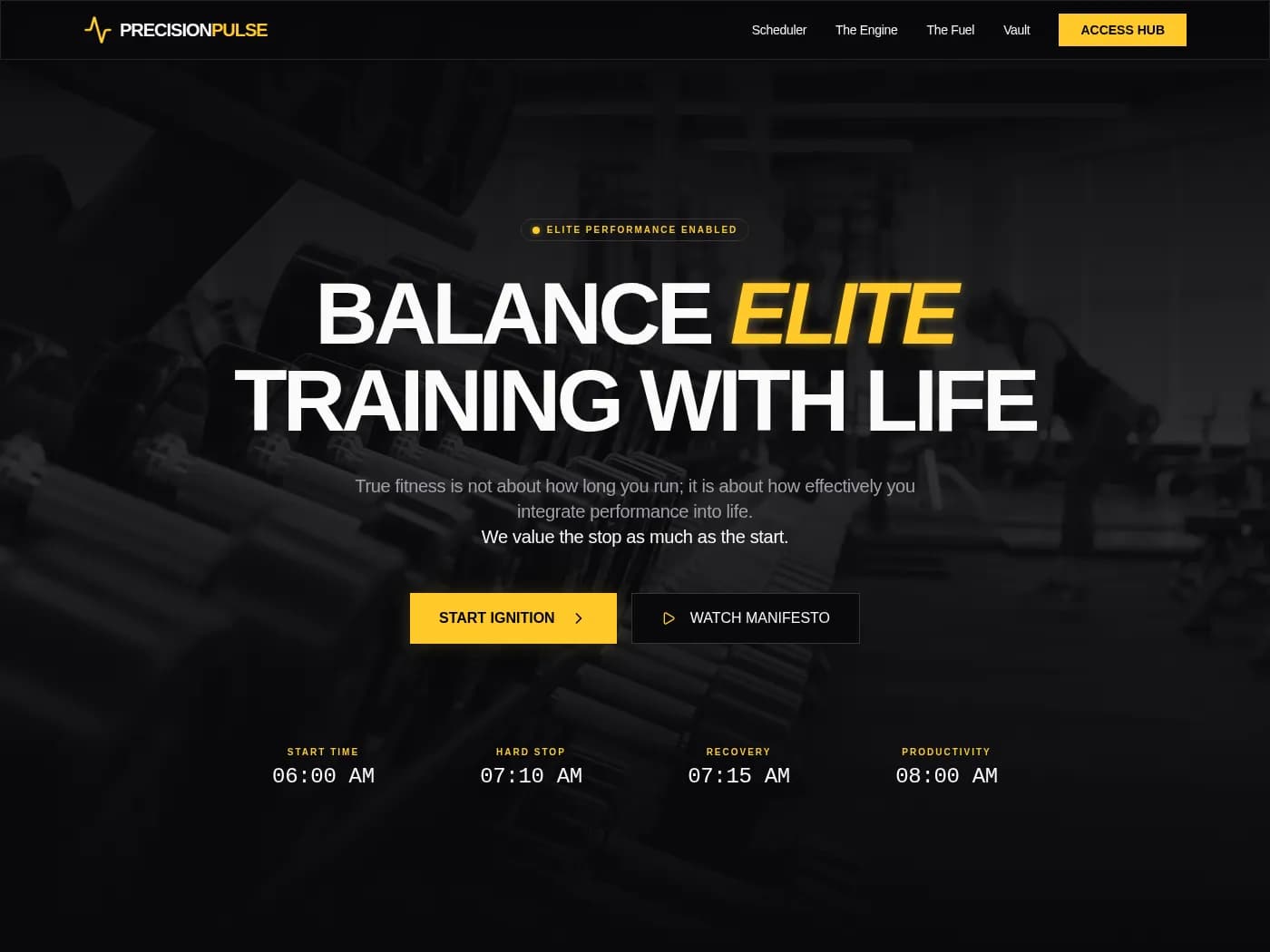 Precision Pulse Fitness