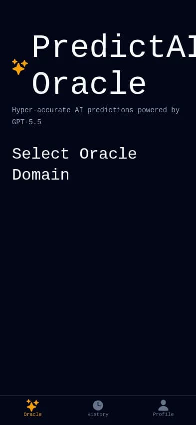 PredictAI Oracle