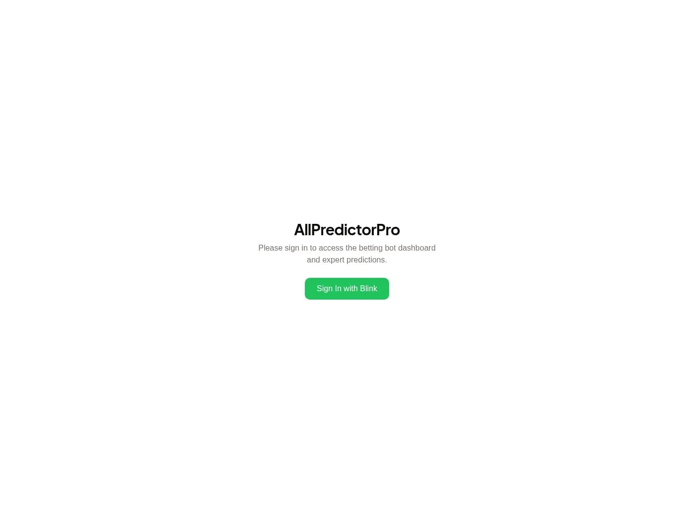AllPredictorPro Bot Clone