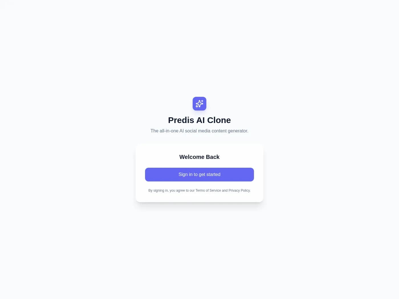 Predis AI Free Clone