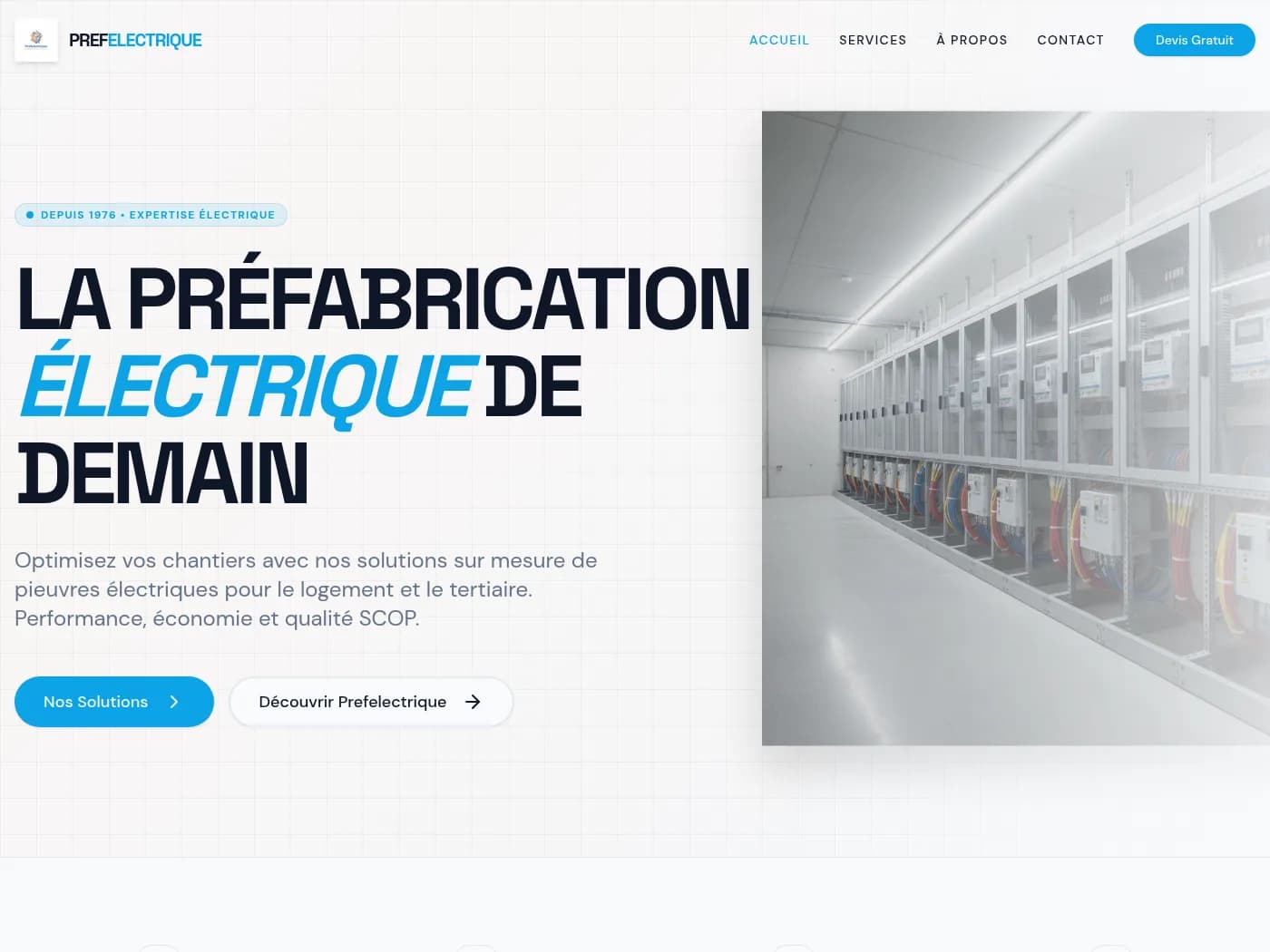Prefelectrique Modern Web