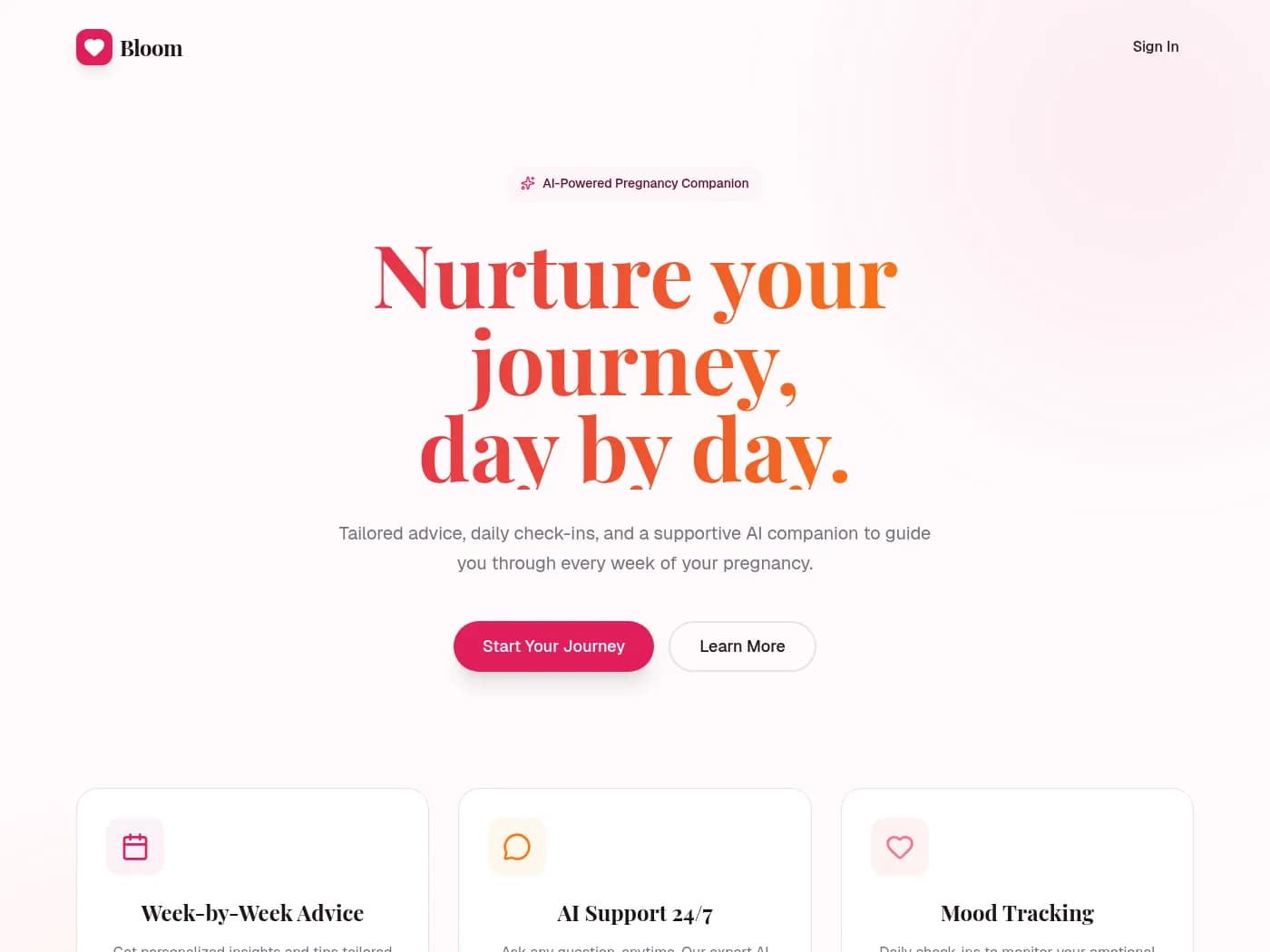 Pregnancy Chatbot Guide