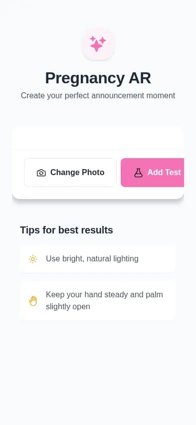 Pregnancy Test AR