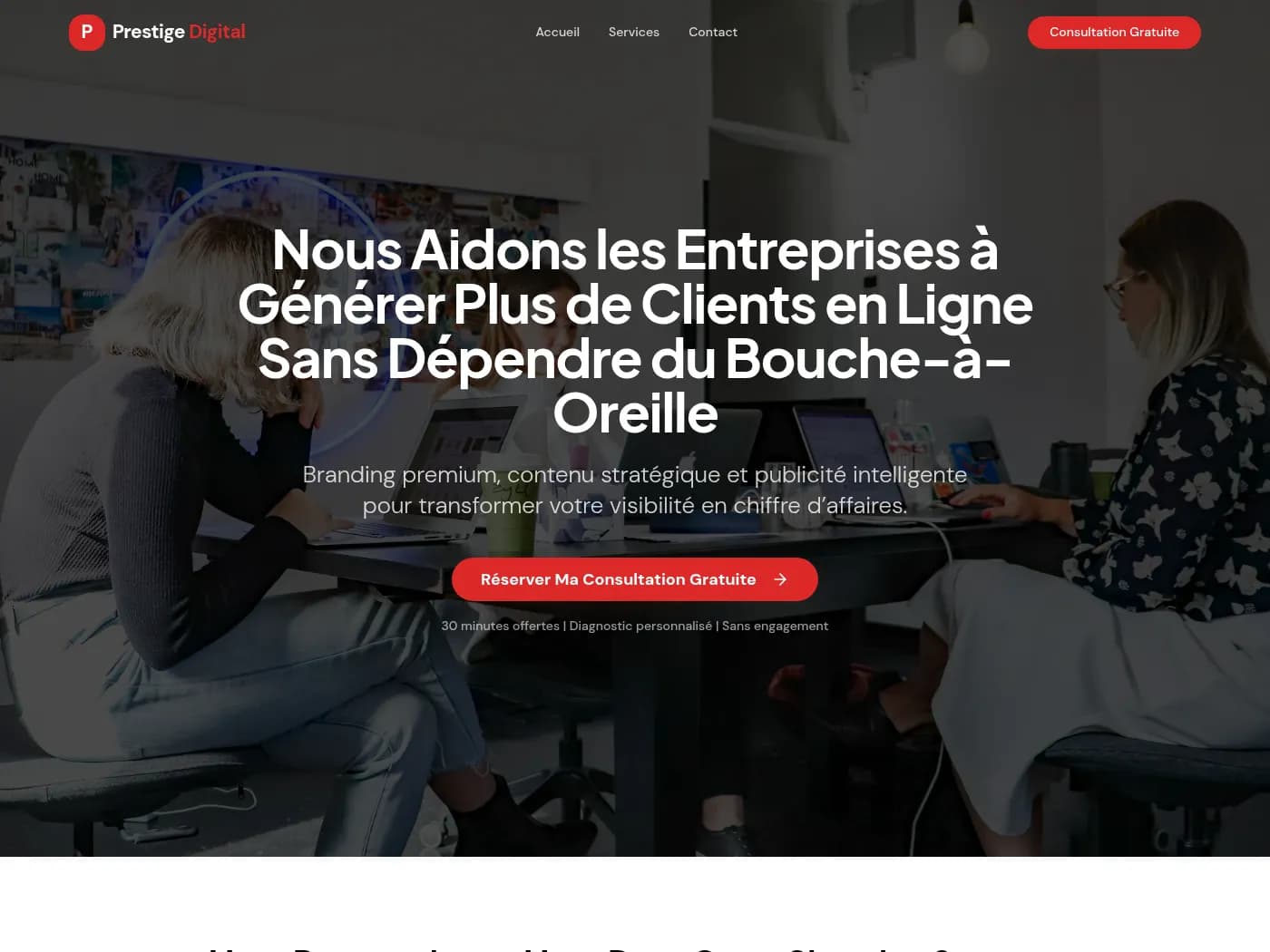 Prestige Digital Agency Web