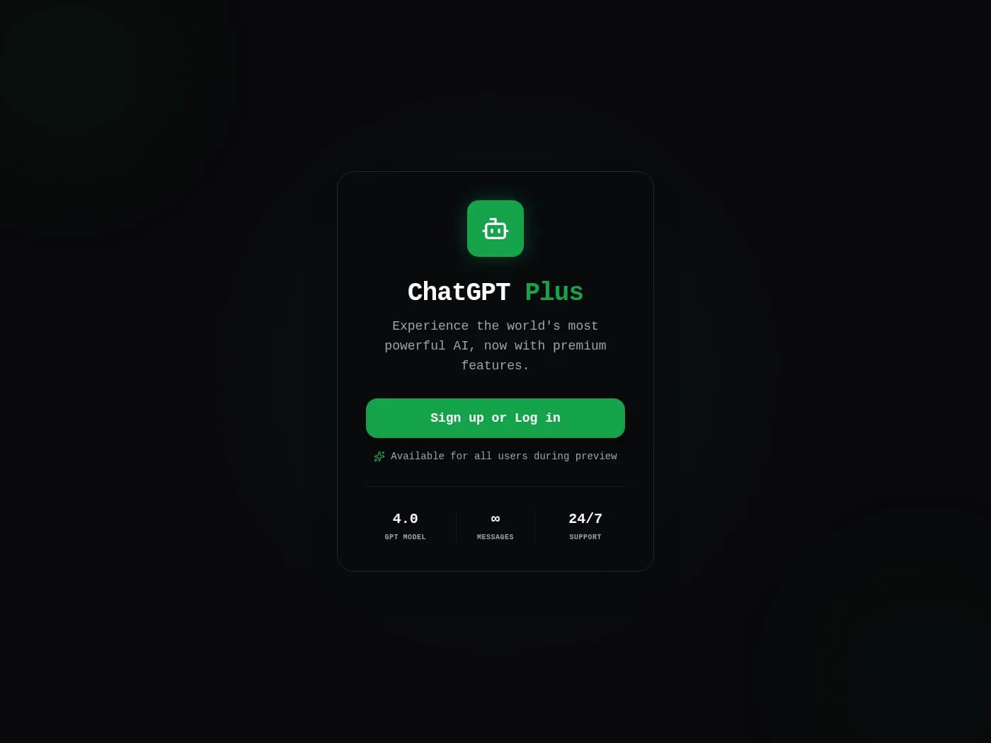 Premium ChatGPT Clone
