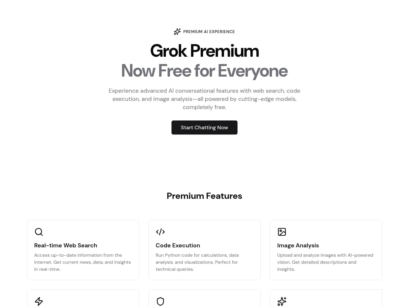 Premium Grok Clone