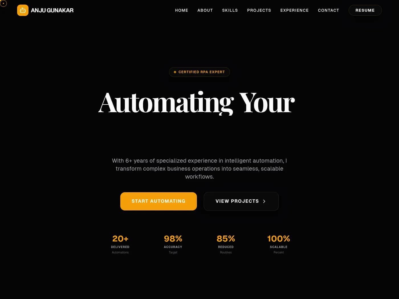 Dreamfolio Portfolio Redesign