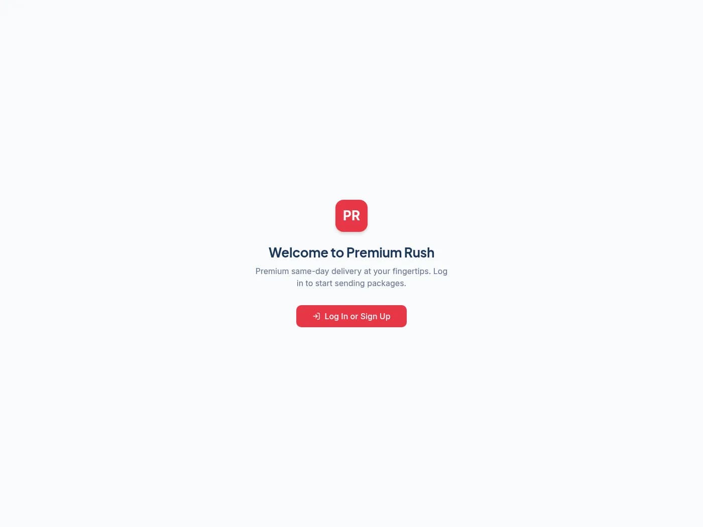 Premium Rush Platform