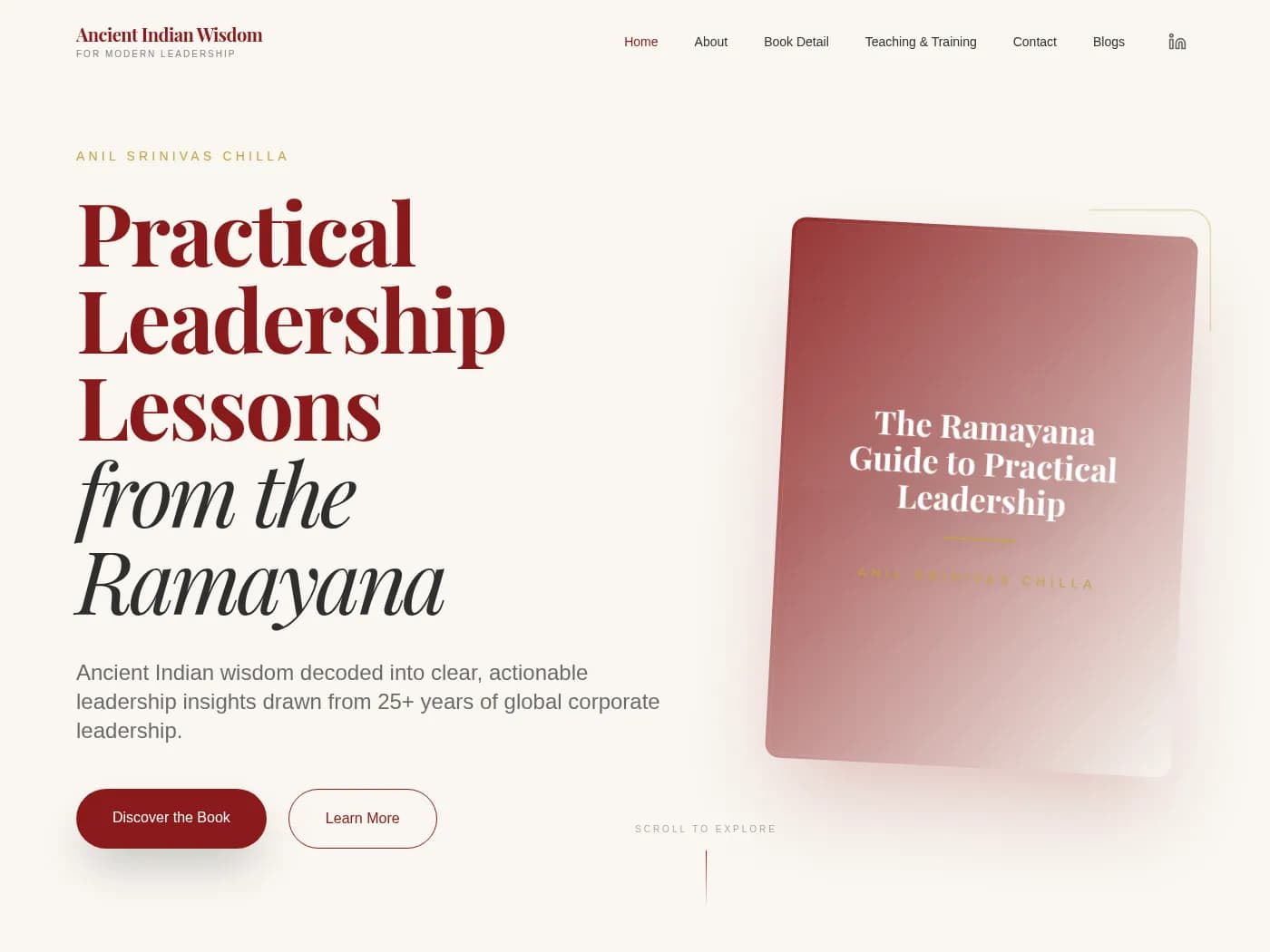 Premium Scroll Website