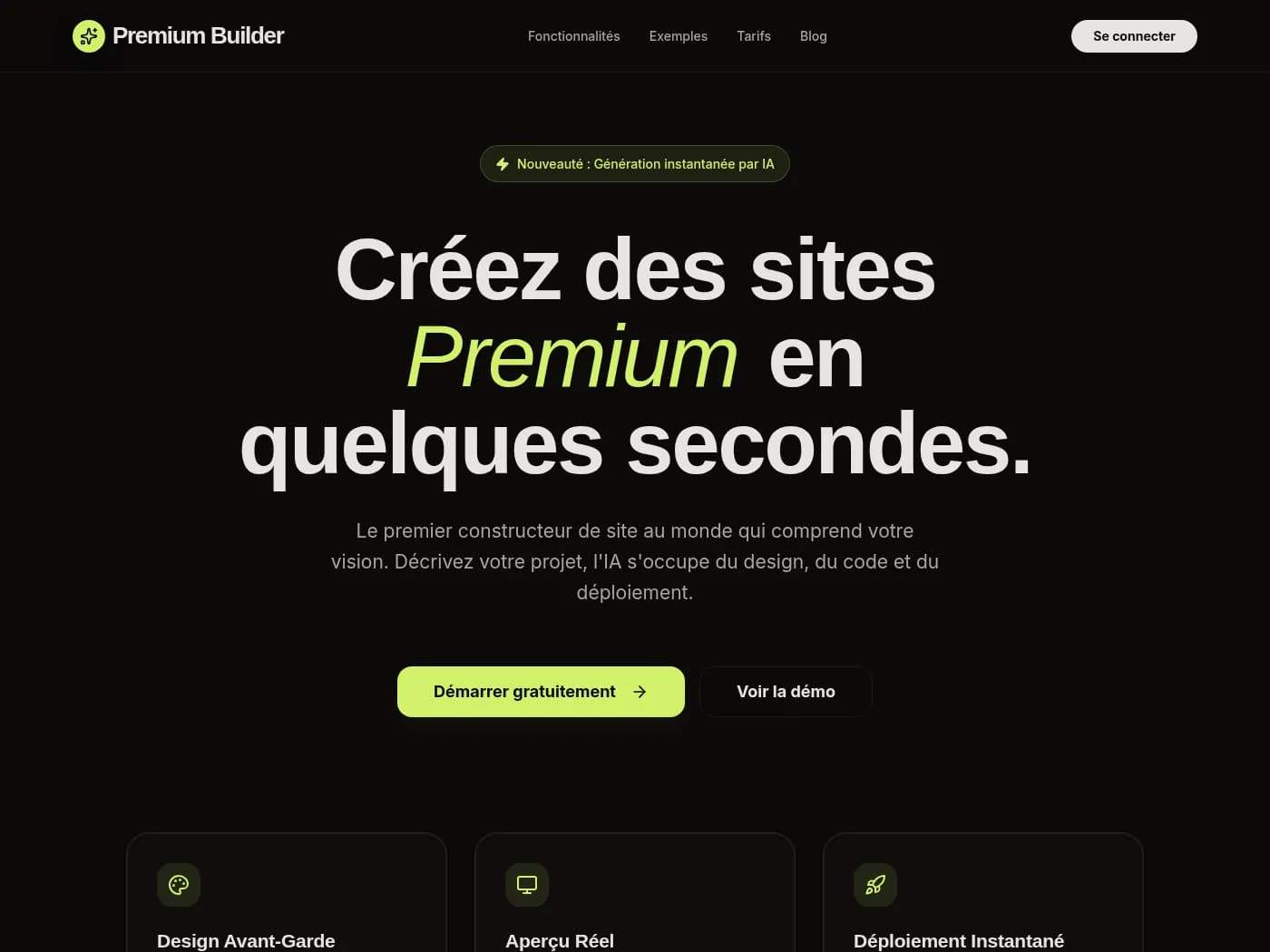 Premium Site Builder