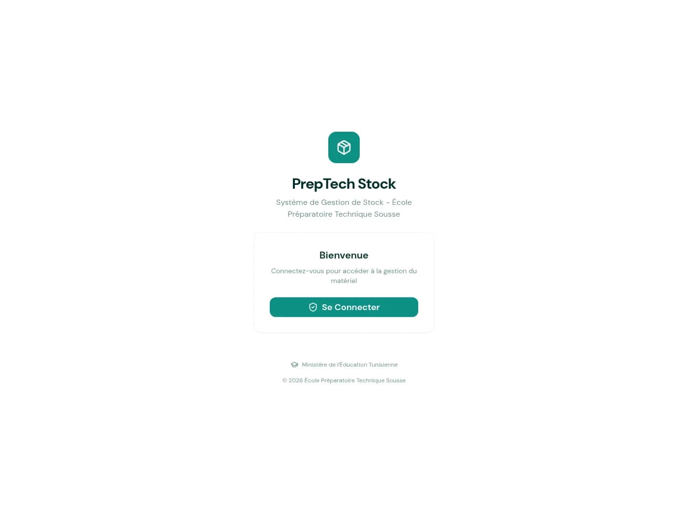 PrepTech Stock Manager