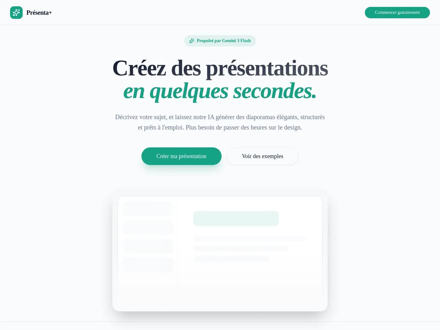 Présenta+