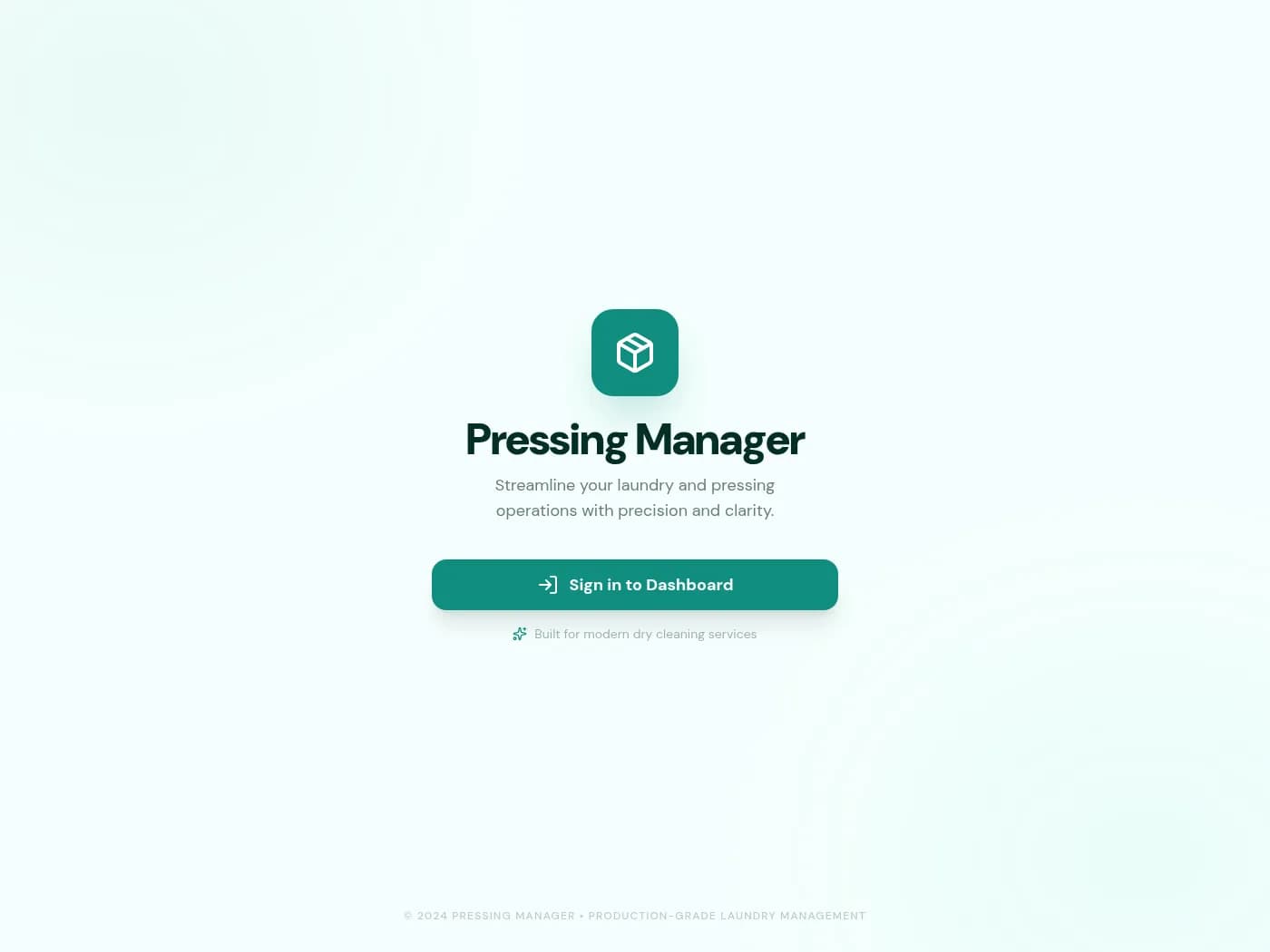 Pressing Manager