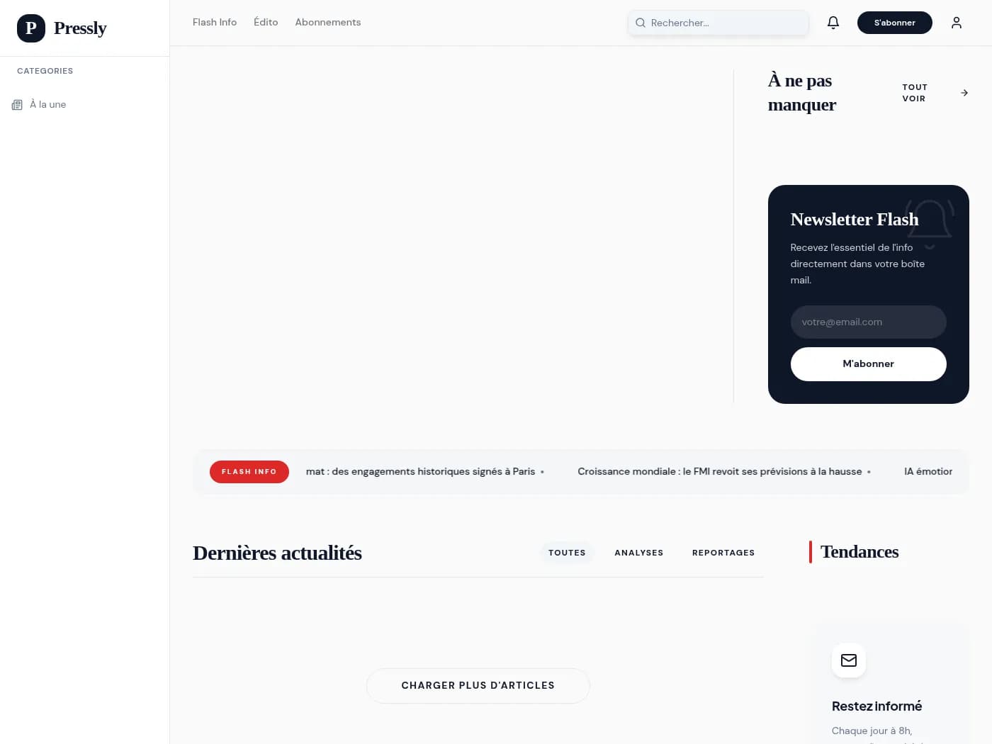 Pressly News Portal