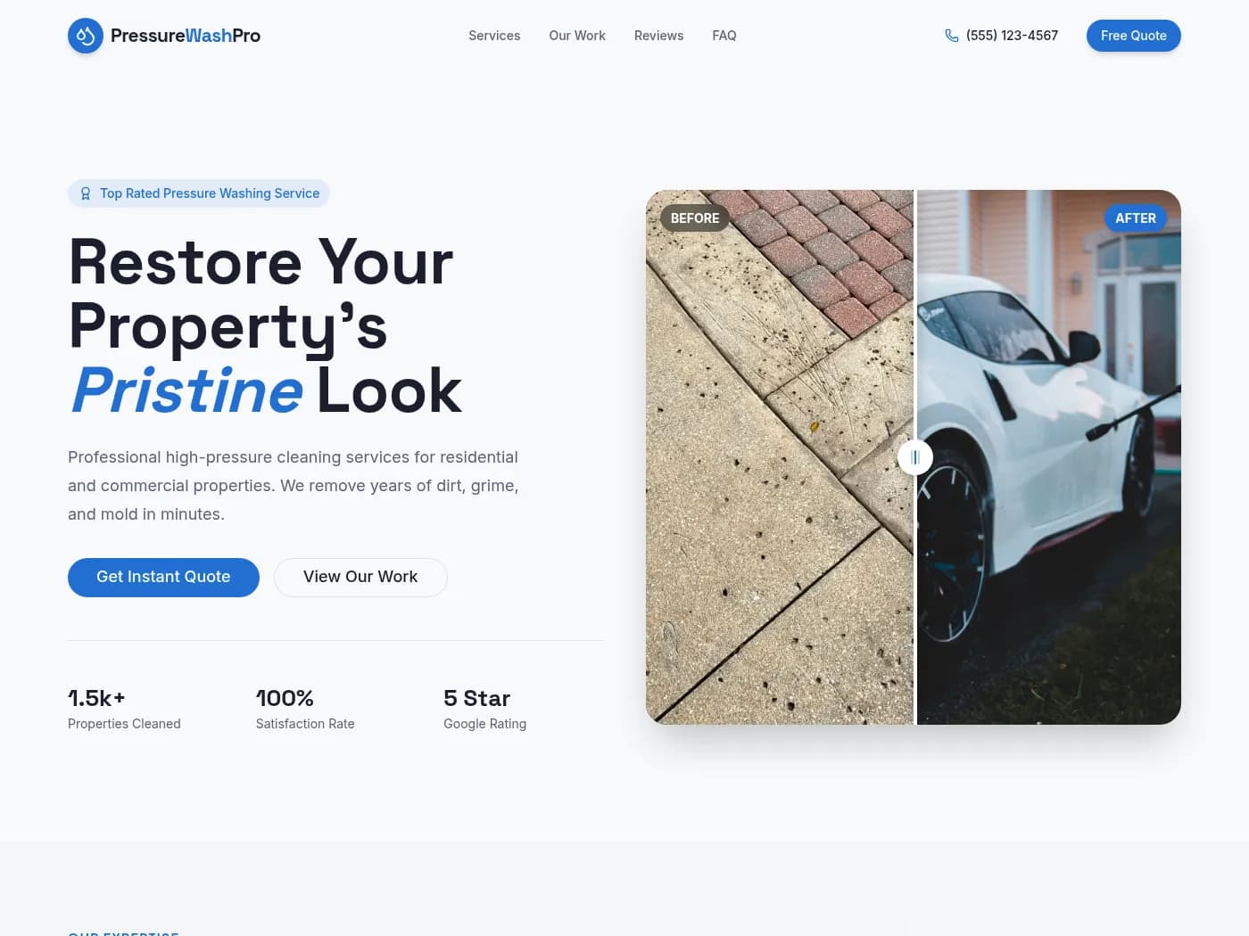 Pressure Wash Pro Site