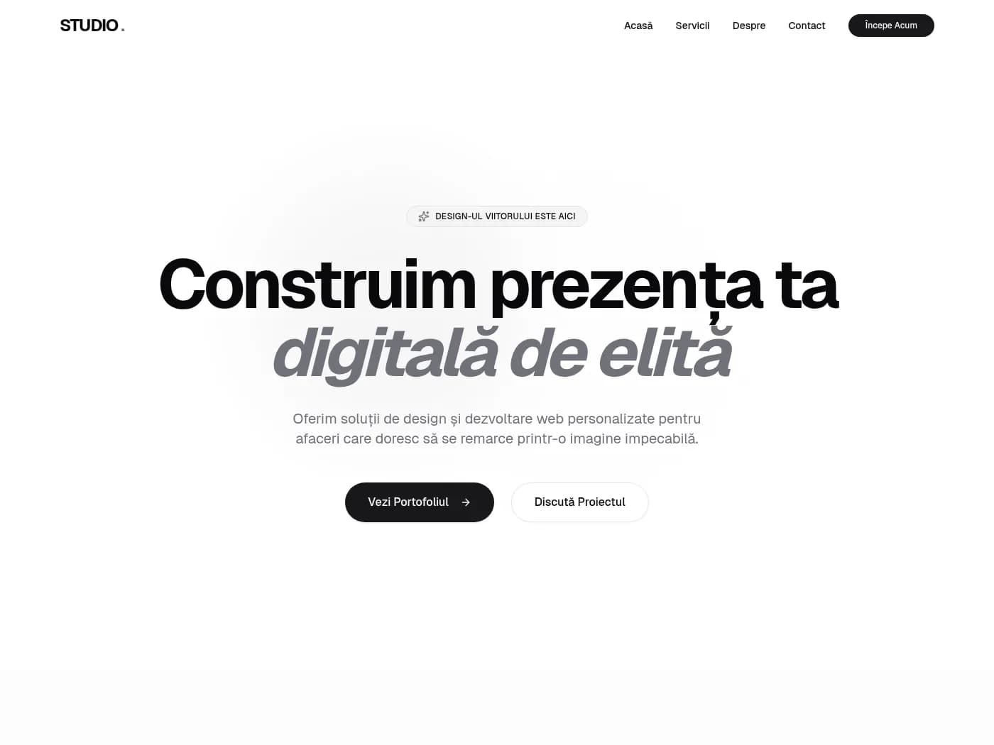 Prezentare Web Page