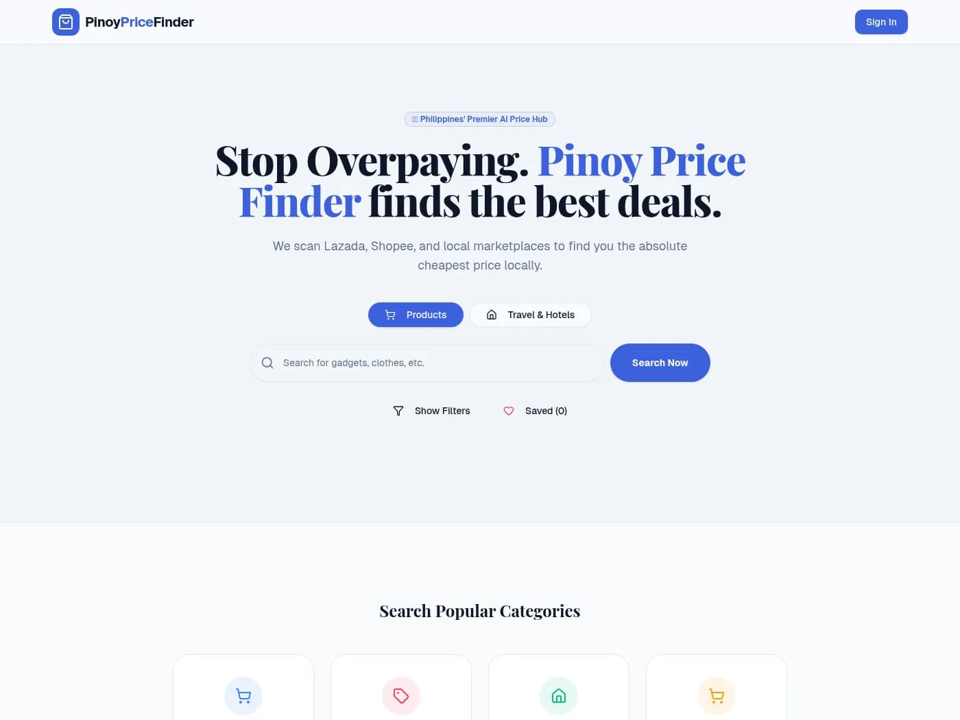 Pinoy Price Finder
