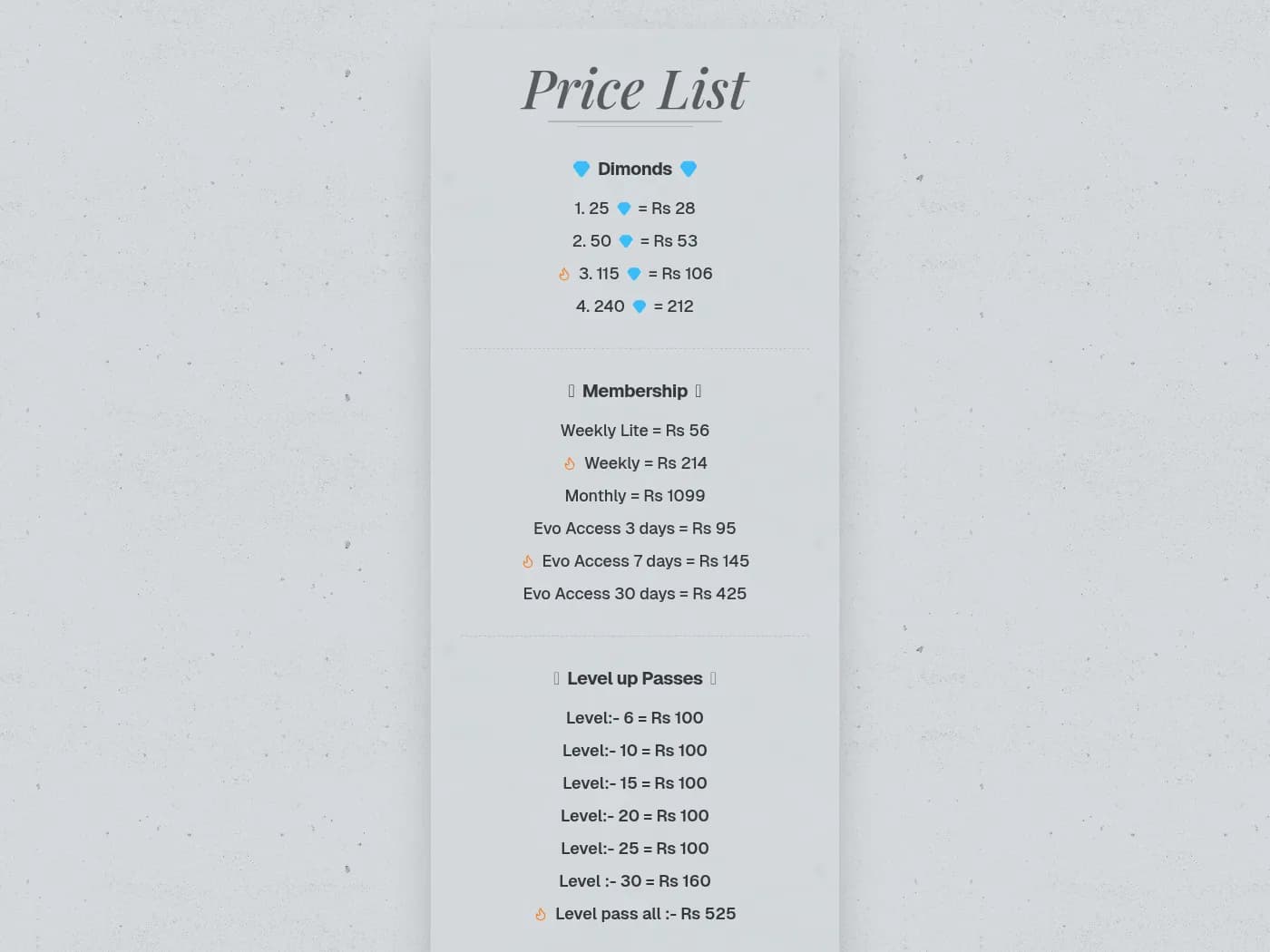 Price Update Utility