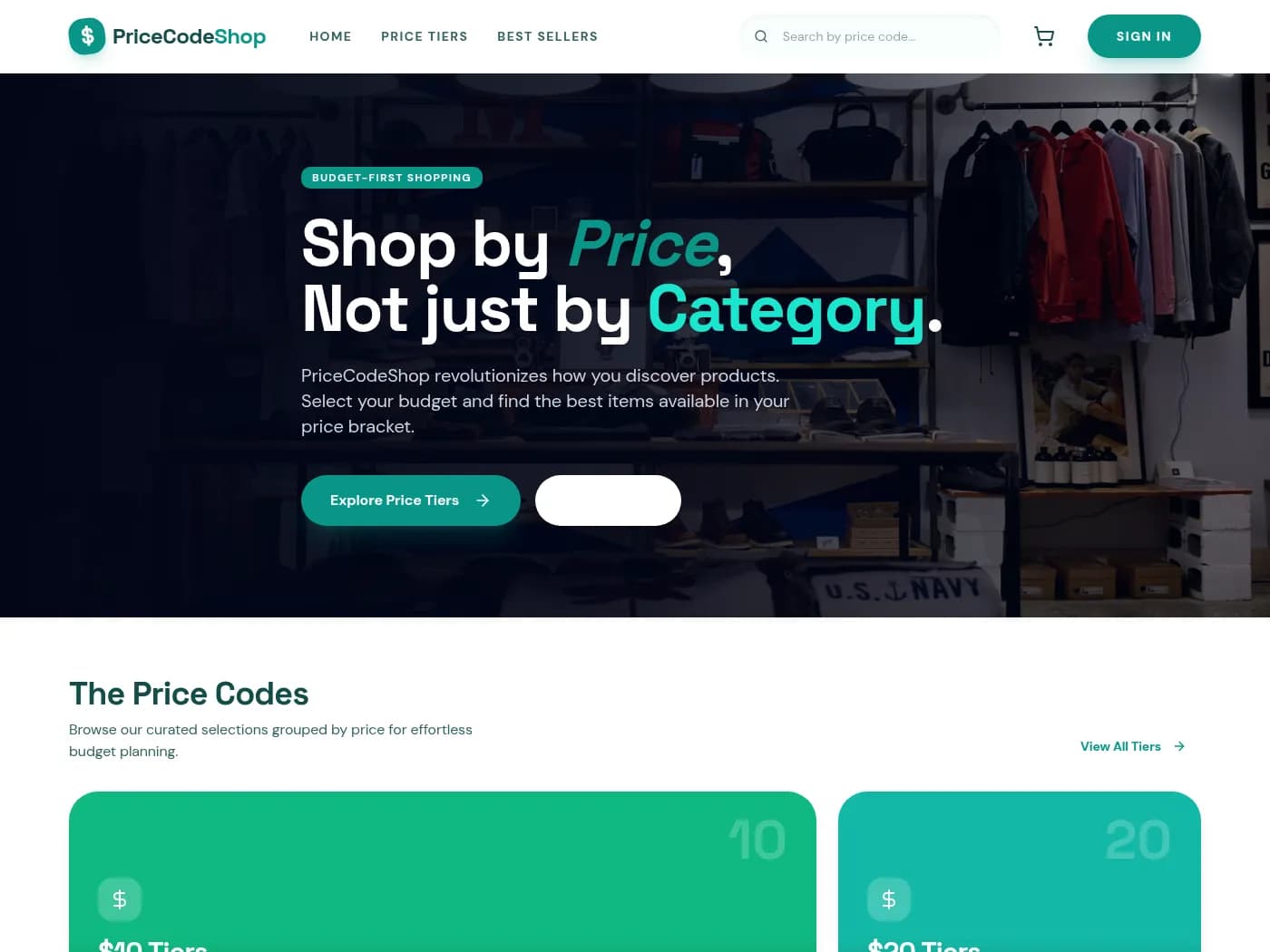 PriceCode Shop