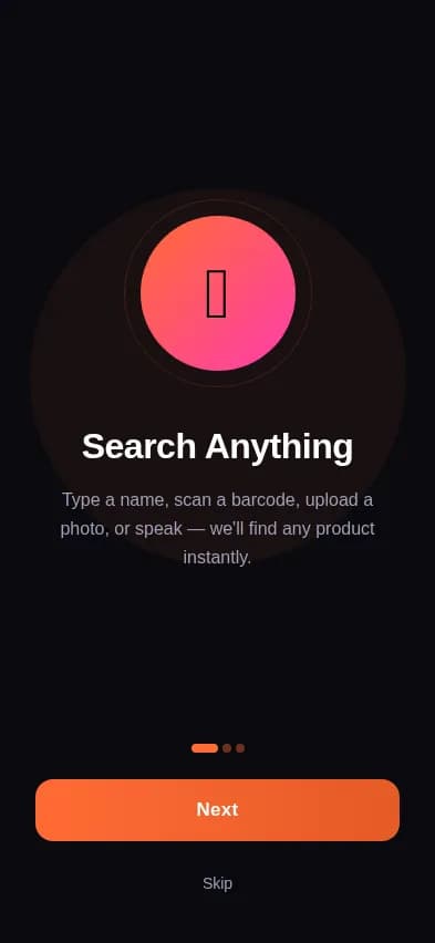 PriceSnap iOS App