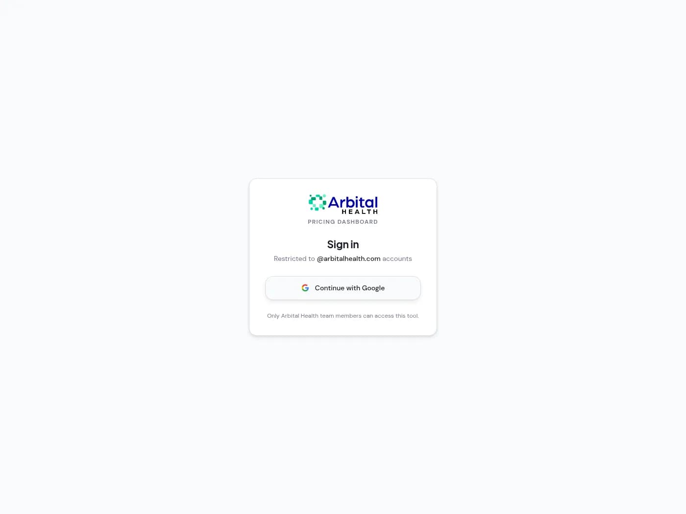 Pricing Recommendation Dashboard
