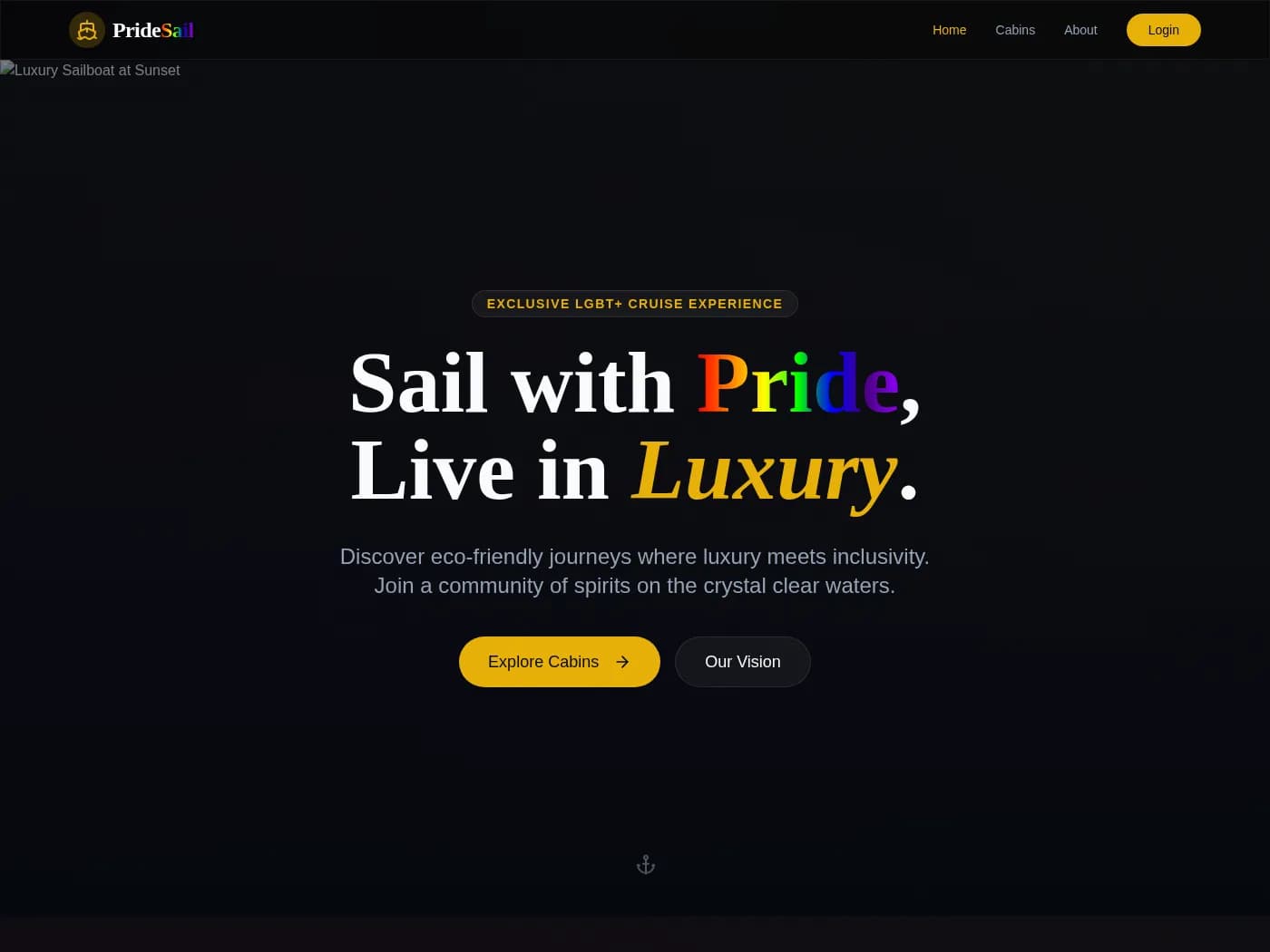 PrideSail Booking Platform