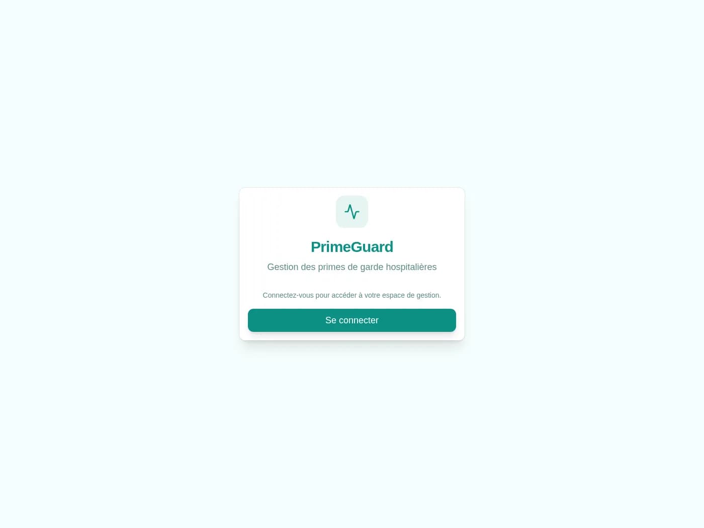 PrimeGuard Hospital Manager