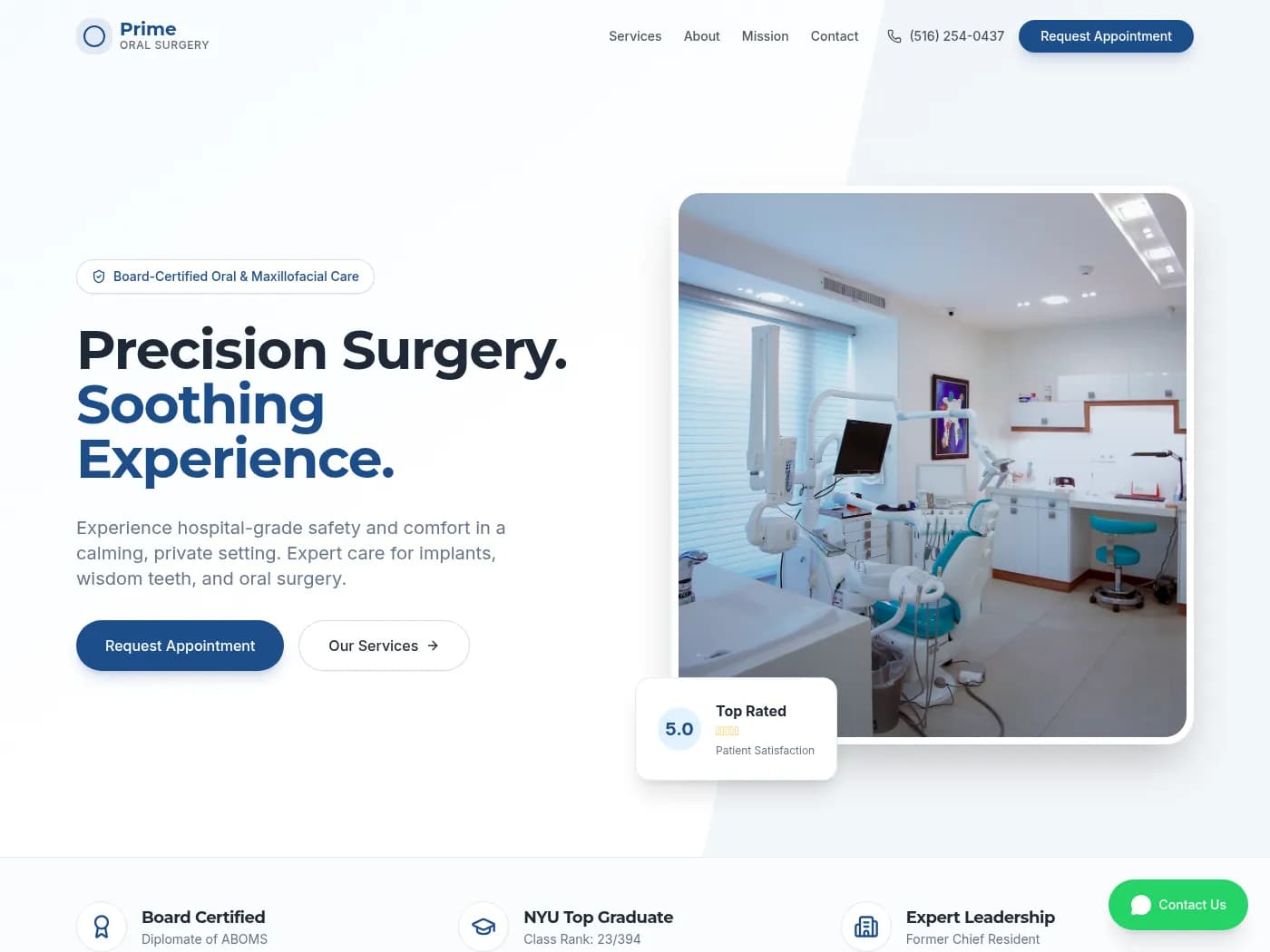 Prime Oral Surgery Site