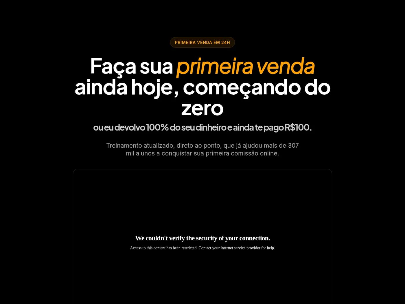 Primeira Venda 24hr Clone