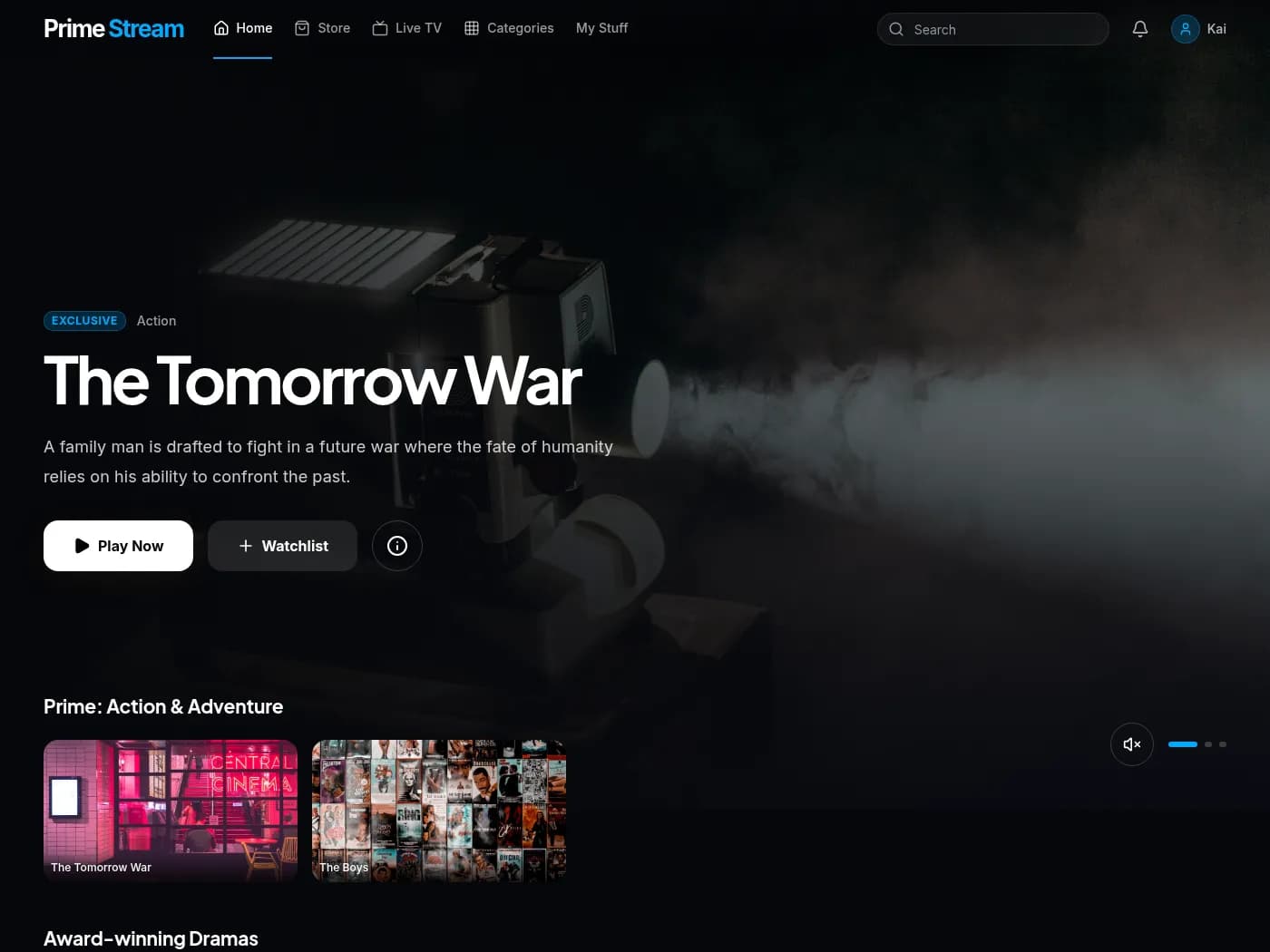 PrimeStream Clone