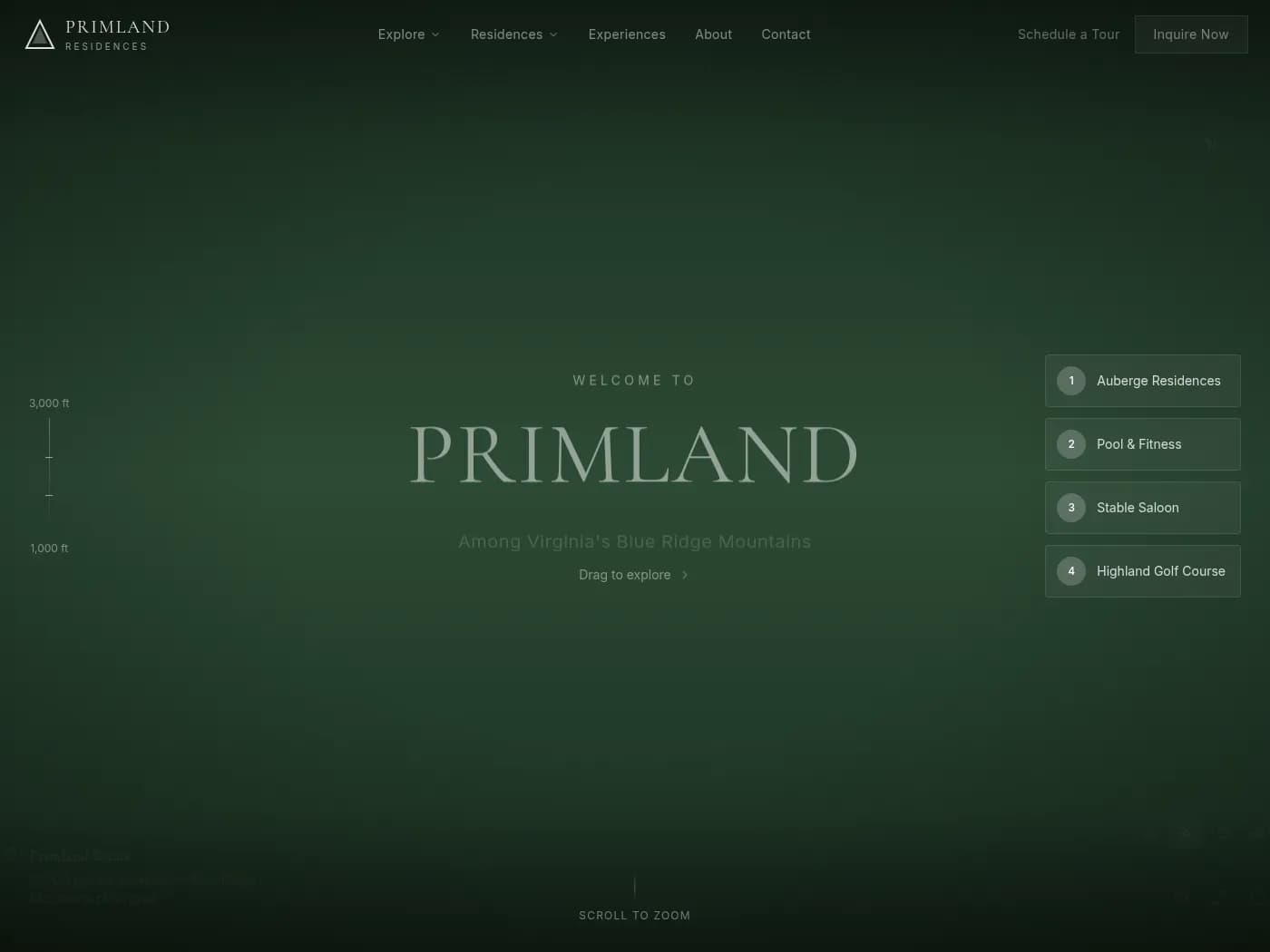 Primland 3D Demo Page