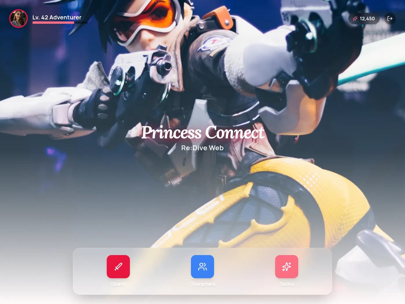 Princess Connect Web Game